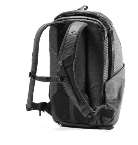 Peak Design Everyday Backpack Zip 20L Black, Carry-on Backpack with Laptop Sleeve (BEDBZ-20-BK-2)