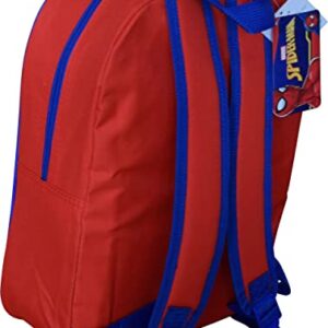 Ruz Spiderman 15" School Bag Backpack (Red-Blue)