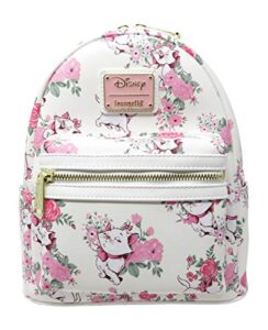 loungefly disney the aristocats marie floral allover-print mini backpack wdbk0335