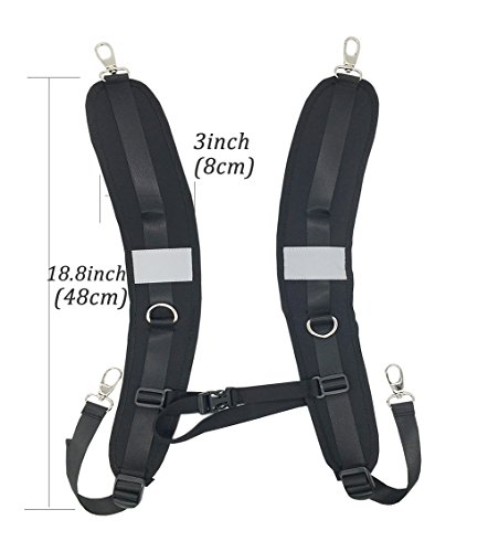 FOLAI Adjustable Waterproof Replacement Shoulder Strap Replacement Shoulder Straps