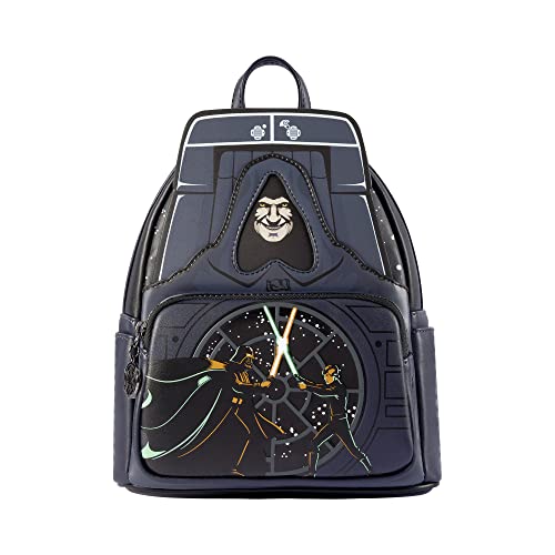 Loungefly Star Wars: Darth Sidious Villains Scene Backpack-Multicolor, One Size