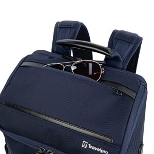 Travelpro Crew Executive Choice 3 Medium Top Load Backpack fits up to 15.6 Laptops and Tablets, USB A and C Ports, Men and Women, Patriot Blue