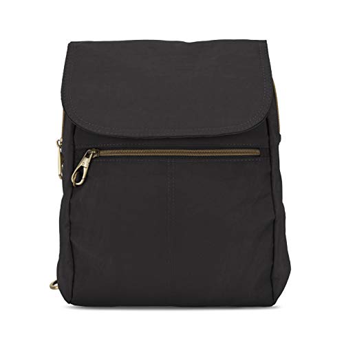 Travelon Anti-theft Signature Slim Backpack, Black