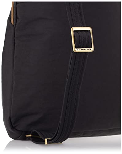 Travelon Anti-theft Signature Slim Backpack, Black