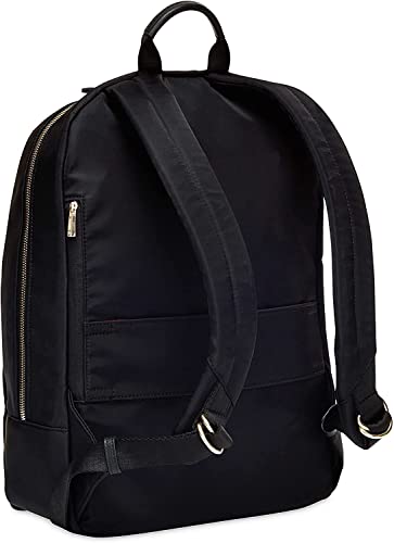 Knomo Beauchamp Women's 14" Laptop Bag Computer Bookbag for Work, School, College, Travel Daypack Purse Backpack, Black