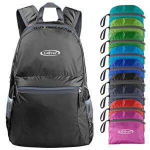 g4free 20l lightweight packable backpack travel hiking daypack foldable