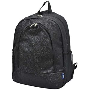 ngil canvas school backpack (glitter-black)