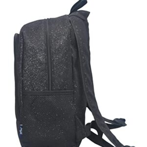 NGIL Canvas School Backpack (Glitter-Black)