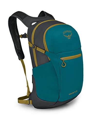 Osprey Daylite Plus Daypack, Deep Peyto Green/Tunnel Vision, One Size