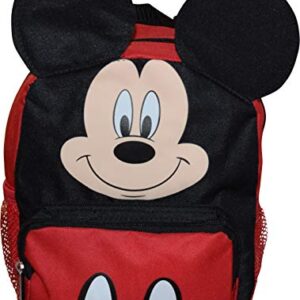 Disney Mickey Mouse Big Face Littl Boy 10" Mini Backpack