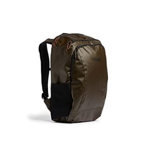 sitka drifter travel pack, brown, one size fits all