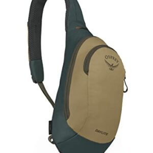 Osprey Daylite Shoulder Sling Pack, Nightingale Yellow/Green Tunnel