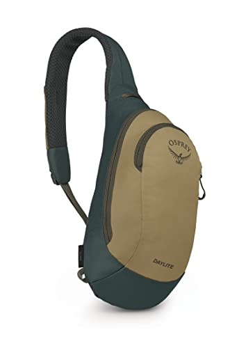 Osprey Daylite Shoulder Sling Pack, Nightingale Yellow/Green Tunnel