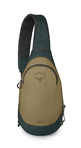 Osprey Daylite Shoulder Sling Pack, Nightingale Yellow/Green Tunnel