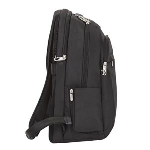 Travelon Anti-Theft Classic Large Backpack, Black, 12 x 18.5 x 6.5