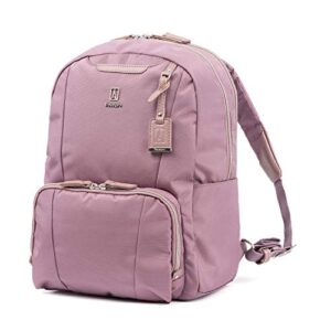 travelpro women’s maxlite 5 laptop backpack, dusty rose, carry-on 15-inch