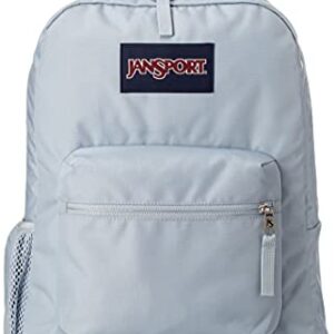 JanSport Cross Town Backpack - School, Travel, or Work Bookbag with Water Bottle Pocket, Blue Dusk