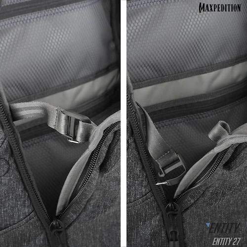 Maxpedition Entity 27 CCW-Enabled Laptop Backpack 27L (Charcoal)