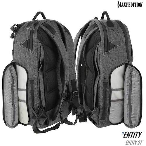 Maxpedition Entity 27 CCW-Enabled Laptop Backpack 27L (Charcoal)