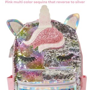 CLUB LIBBY LU Unicorn Flip Sequin Backpack for Girls