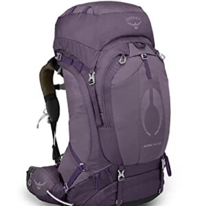 Osprey Aura AG 65 Women's Backpacking Backpack, Enchantment Purple, X-Small/Small