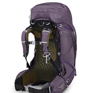 Osprey Aura AG 65 Women's Backpacking Backpack, Enchantment Purple, X-Small/Small