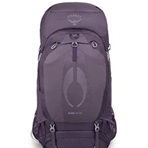 Osprey Aura AG 65 Women's Backpacking Backpack, Enchantment Purple, X-Small/Small