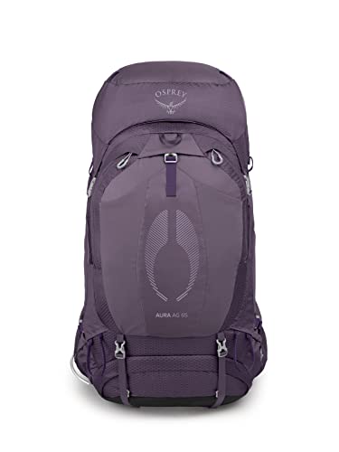 Osprey Aura AG 65 Women's Backpacking Backpack, Enchantment Purple, X-Small/Small