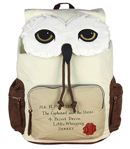 Harry Potter Backpack Hedwig Owl Hogwarts Letter Laptop Rucksack