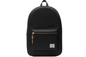 herschel settlement backpack, blk, classic 23.0l