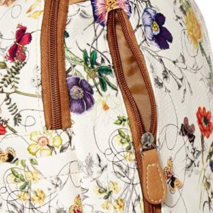 MultiSac Women's Adele Backpack, Vienna Floral, One Size