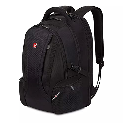 SwissGear ScanSmart Laptop Backpack, Fits Most 16" Notebook Computers, Swiss Gear Outdoor, Travel, School Bag Bookbag