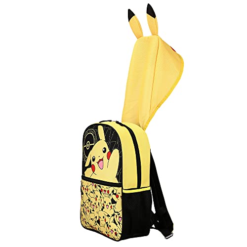 Pokemon Pikachu Kids 16’’ Hooded Backpack