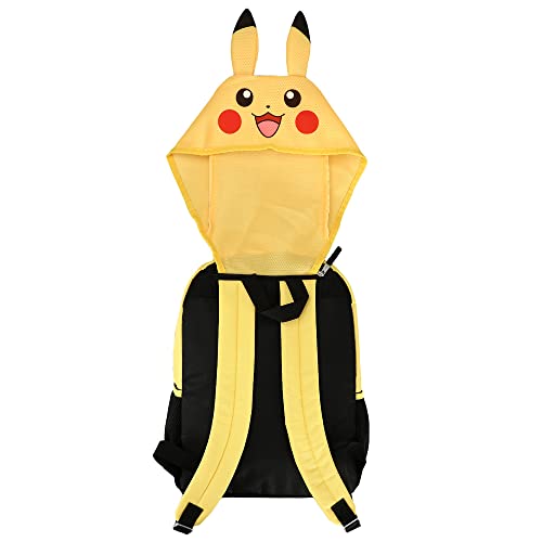 Pokemon Pikachu Kids 16’’ Hooded Backpack