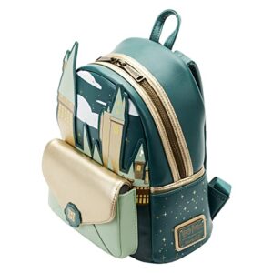 Loungefly Harry Potter Golden Hogwarts Castle Mini Backpack