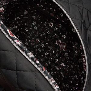 Vera Bradley Performance Twill Backpack Baby Diaper Bag, Black,One Size