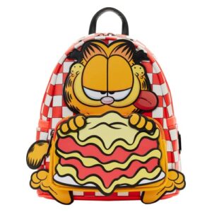 loungefly garfield loves lasagna double strap shoulder bag