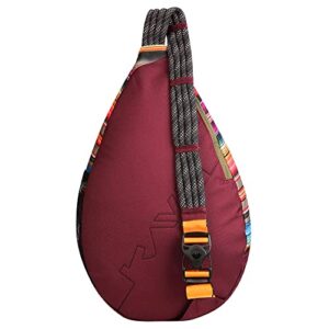 KAVU Paxton Pack Backpack Rope Sling Bag - Coastline Blanket