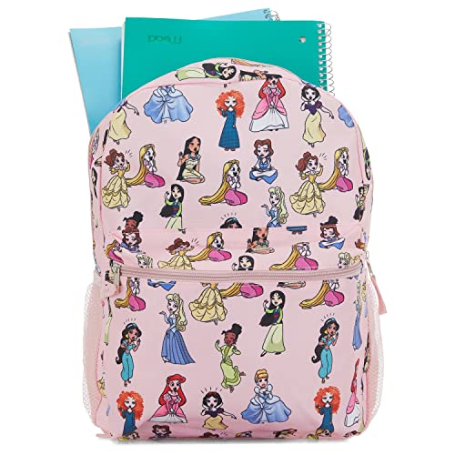 Disney Princess All Over Print Backpack Standard