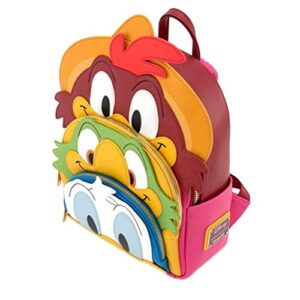 Loungefly x Disney Three Caballeros Mini Backpack (One Size, Multi)