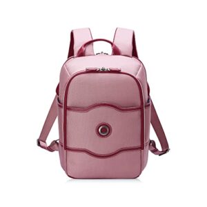 delsey paris chatelet 2.0 travel laptop backpack, pink, one size