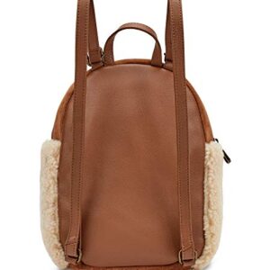 UGG Women's Dannie II Mini Backpack Sheepskin, Chestnut, Small