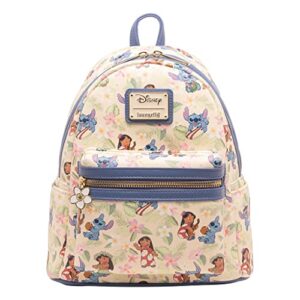 loungefly disney lilo and stitch hula dance mini backpack