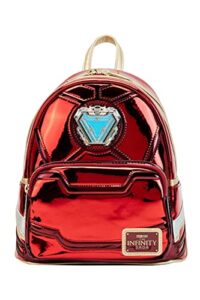 loungefly marvel iron man 15th anniversary mini backpack