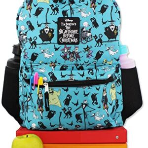 Disney Nightmare Before Christmas Kids 16 Inch School Backpack (One Size, Teal)