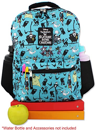 Disney Nightmare Before Christmas Kids 16 Inch School Backpack (One Size, Teal)