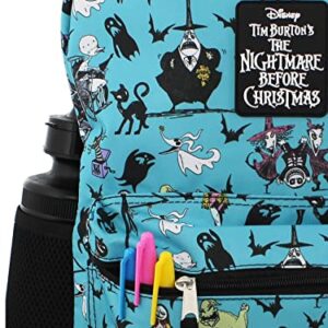 Disney Nightmare Before Christmas Kids 16 Inch School Backpack (One Size, Teal)