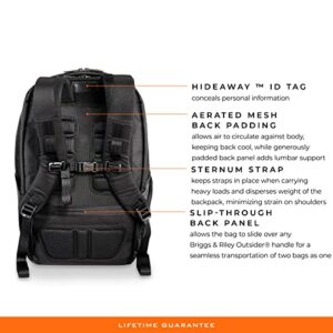 Briggs & Riley ZDX Cargo Backpack, Black, One Size