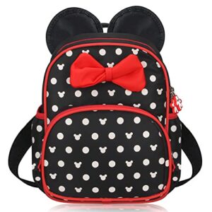 voikukka cute little girls backpack small kids mini mouse backpacks for toddler girl backpack travel kindergarten preschool backpacks baby bookbag school book bag toddler backpack