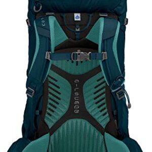 Osprey Kyte 46 Women's Backpacking Backpack, Ice Lake Green, X-Small/Small